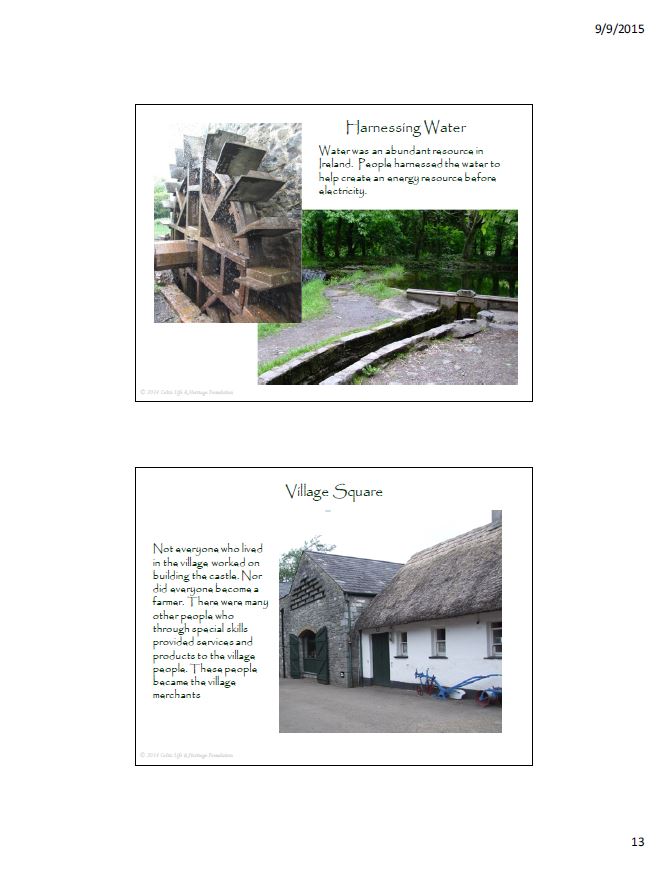 Ireland Education Modules – Celtic Heritage Foundation